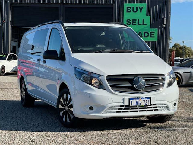 2023 Mercedes-Benz Vito 447 MY23 VS20 116 CDI LWB RWD White 9 Speed ...