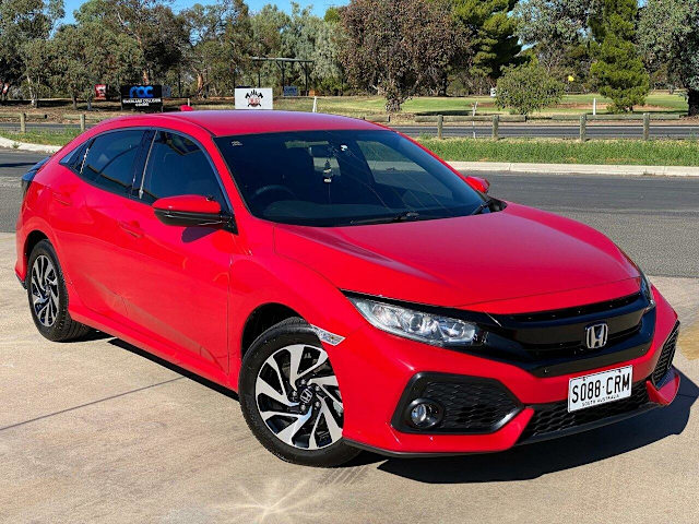 2017 Honda Civic 10th Gen MY17 VTi-S Red 1 Speed Constant Variable ...
