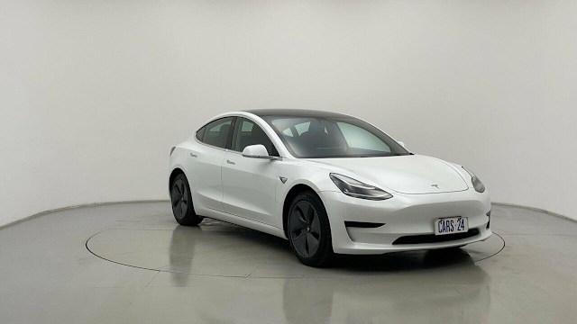 2020 Tesla Model 3 MY21 Standard Range Plus RWD White 1 Speed Automatic ...