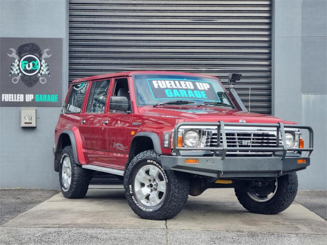 1994 Nissan Patrol GQ II RX Red 5 Speed Manual Wagon | Cars, Vans ...