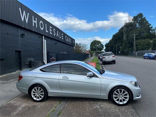 2013 Mercedes-Benz C-Class C204 MY13 C180 7G-Tronic + Silver, Chrome 7 ...