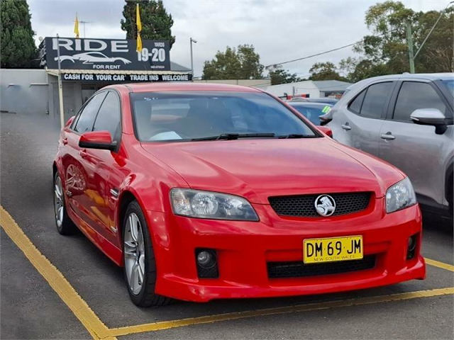 2007 Holden Commodore VE SS Red 6 Speed Sports Automatic Sedan | Cars ...
