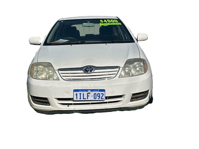 2006 Toyota Corolla ZZE122R 5Y Ascent White 4 Speed Automatic Wagon ...