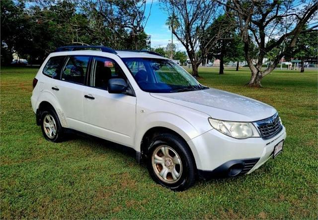 2008 Subaru Forester S3 MY09 X AWD White 4 Speed Sports Automatic Wagon ...