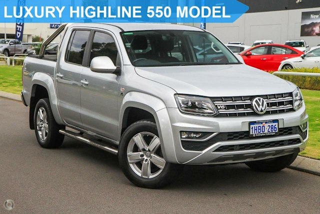 2020 Volkswagen Amarok 2H MY20 TDI550 4MOTION Perm Highline Silver 8 ...