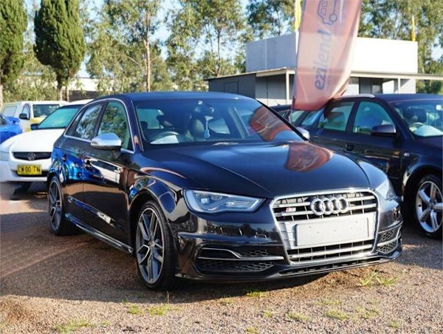 2014 Audi S3 8V MY15 Sportback S Tronic Quattro Black 6 Speed Sports ...