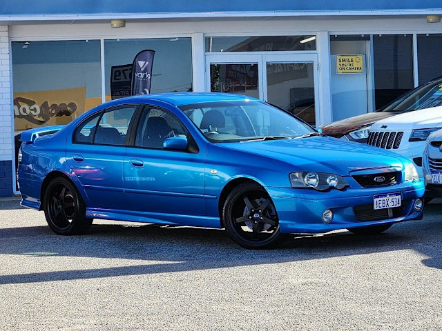 2003 Ford Falcon BA XR6 Turbo Blue 4 Speed Sports Automatic Sedan ...