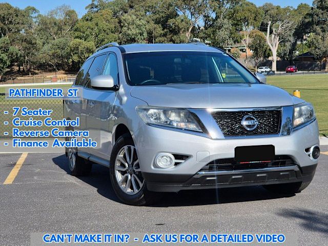 2016 Nissan Pathfinder R52 MY15 ST X-tronic 2WD Silver, Chrome 1 Speed ...