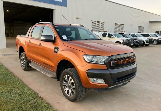 2017 Ford Ranger PX MkII MY17 Wildtrak 3.2 (4x4) Orange 6 Speed ...