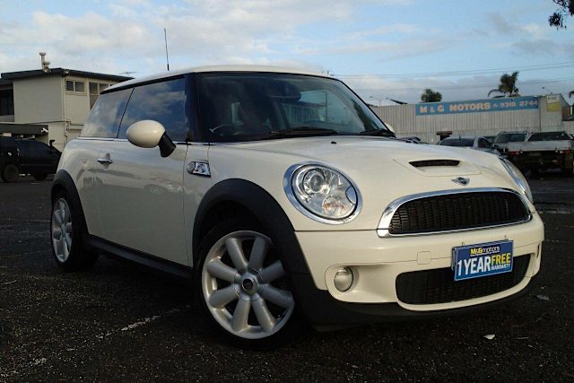 2006 Mini Cooper R50 Checkmate White 6 Speed CVT Auto Sequential ...