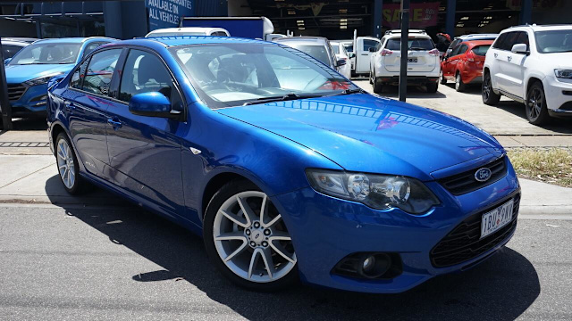 2014 Ford Falcon FG MkII XR6 EcoLPi Blue 6 Speed Sports Automatic Sedan ...