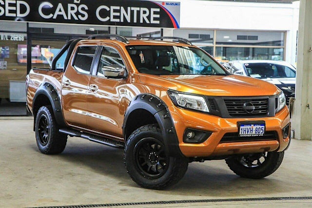 2018 Nissan Navara D23 S3 ST-X Orange 7 Speed Sports Automatic Utility ...