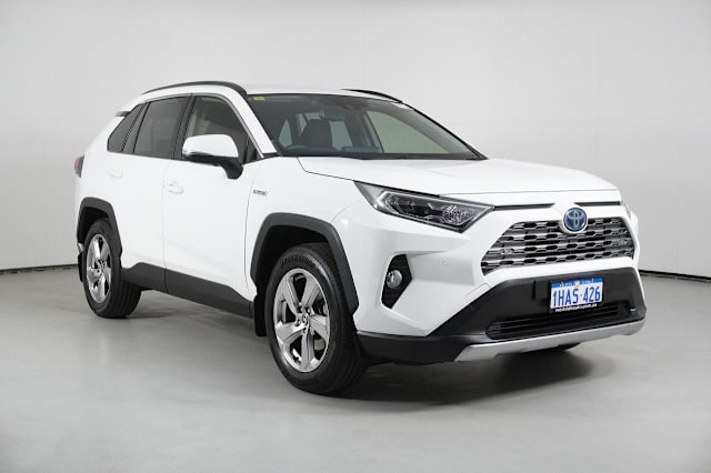 2020 Toyota RAV4 Axah54R GXL (AWD) Hybrid White Continuous Variable ...