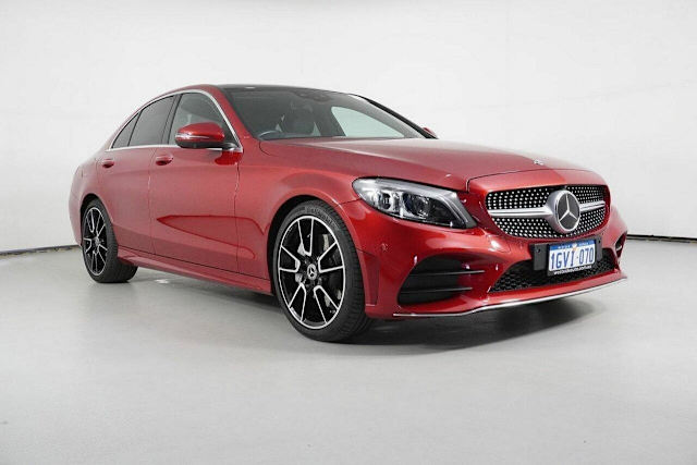 2019 Mercedes-Benz C300 205 MY19 Red 9 Speed Automatic G-Tronic Sedan ...