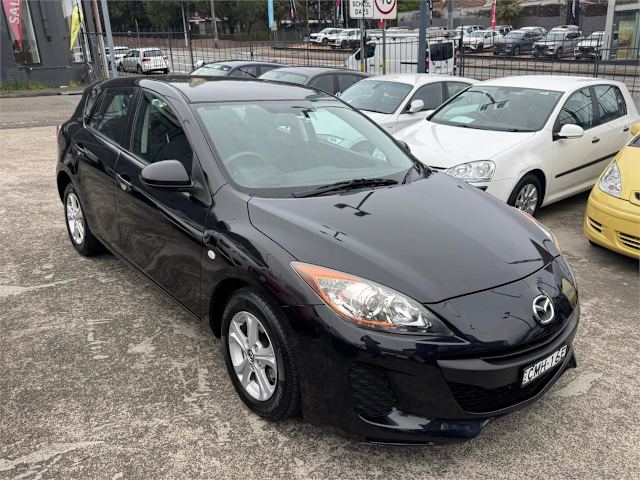 2012 Mazda 3 BL Series 2 MY13 Neo Black 5 Speed Automatic Hatchback ...