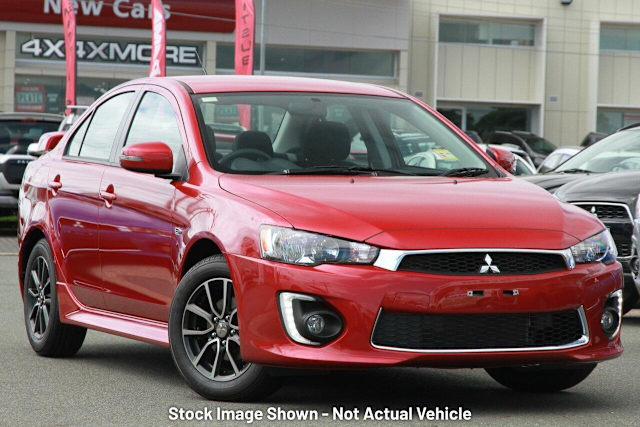 2015 Mitsubishi Lancer CF MY16 ES Sport Red 6 Speed Constant Variable ...