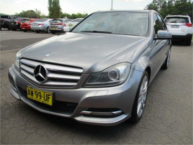 2013 Mercedes-Benz C250 W204 MY12 Elegance BE Silver 7 Speed Automatic ...