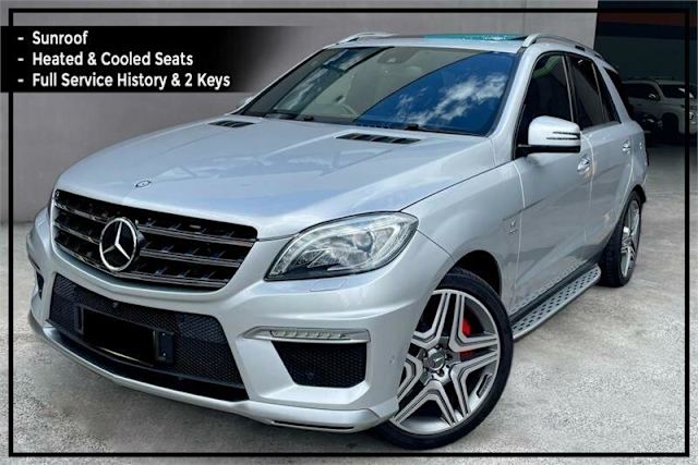 2014 Mercedes-Benz M-Class W166 805MY ML63 AMG SPEEDSHIFT DCT Silver ...