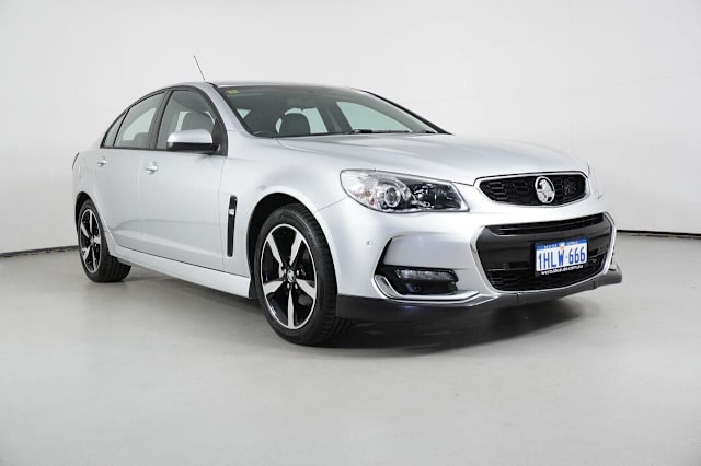 2017 Holden Commodore VF II MY17 SV6 Silver 6 Speed Automatic Sedan ...