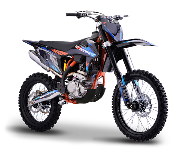 CROSSFIRE CFR300 FULL SIZE MX BIKE - NEW $4550 - INCLUDING HELMET ...