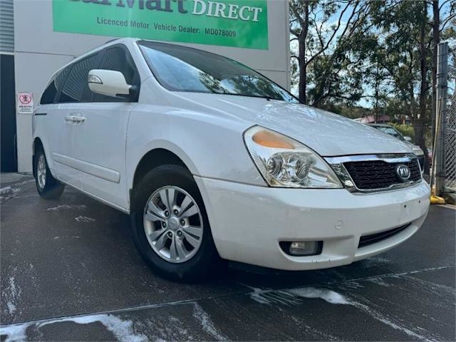 2011 Kia Grand Carnival VQ MY12 SI White 6 Speed Automatic Wagon | Cars ...