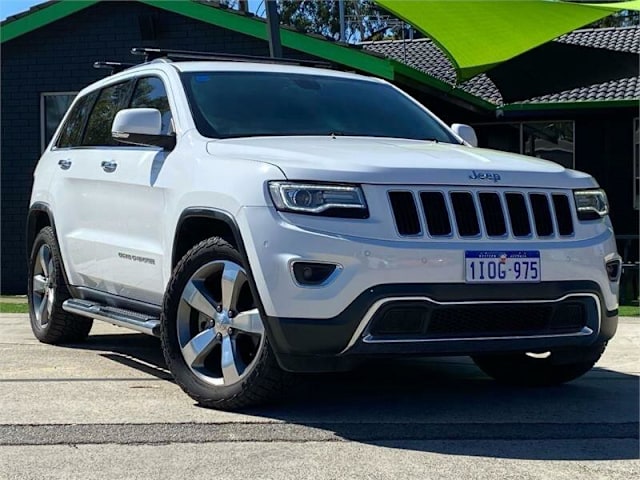 2013 Jeep Grand Cherokee WK MY14 Limited (4x4) White 8 Speed Automatic ...