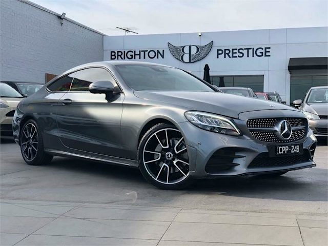 2019 Mercedes-Benz C200 C205 MY20 Grey 9 Speed Automatic G-Tronic Coupe ...