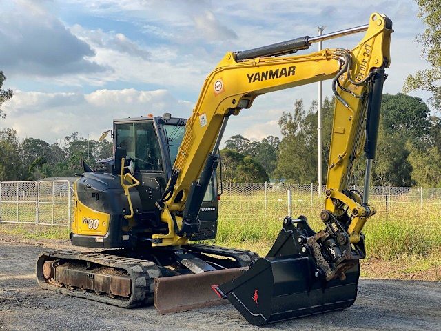 2020 YANMAR Vi080 8T EXCAVATOR SKID STEER LOADER VOLVO CAT CATERPILLAR ...