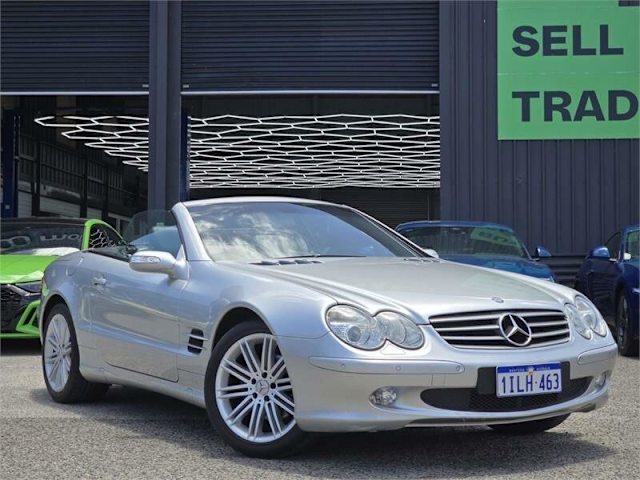2004 Mercedes-Benz SL350 R230 Silver 5 Speed Automatic Touchshift ...