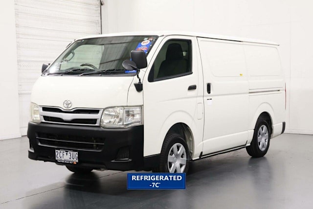 2013 Toyota HiAce KDH206 FREEZER AUTO -7C White Van | Cars, Vans & Utes ...