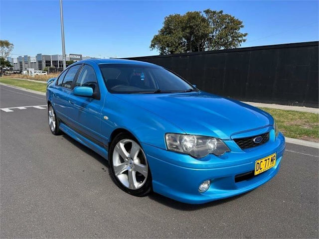2005 Ford Falcon BA MkII XR8 Blue 4 Speed Auto Seq Sportshift Sedan ...