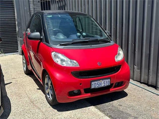 2011 Smart ForTwo 451 Coupe Red 5 Speed Automated Manual Coupe | Cars ...
