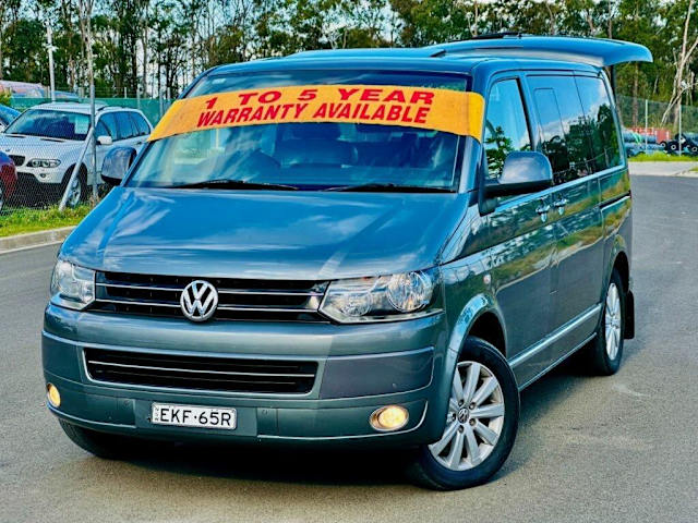 2010 Volkswagen Multivan T5 MY10 132 TDI Highline Grey 7 Speed Auto ...