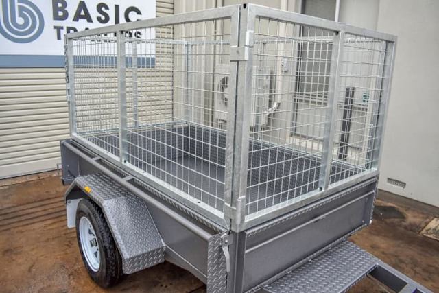 7x4 Single Axle Caged Box Trailer 1350kg ATM | Trailers | Gumtree ...