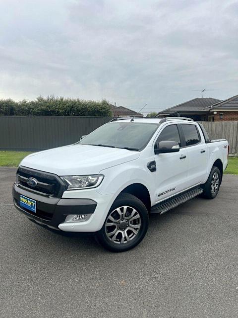 2018 Ford Ranger PX MkII MY18 Wildtrak 3.2 (4x4) (5 Yr) White 6 Speed ...