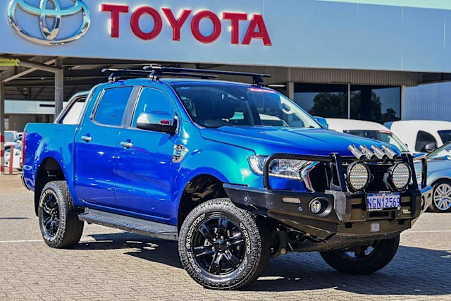 2021 Ford Ranger PX MkIII 2021.75MY XLT Blue 10 Speed Sports Automatic ...