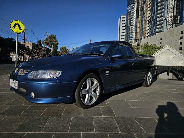 2001 Holden Ute VU SS Blue 4 Speed Automatic Utility | Cars, Vans ...
