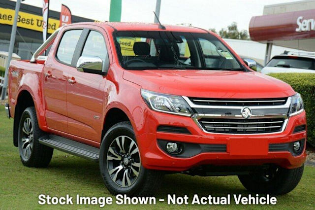 2017 Holden Colorado RG MY17 LTZ Pickup Crew Cab Red 6 Speed Sports ...