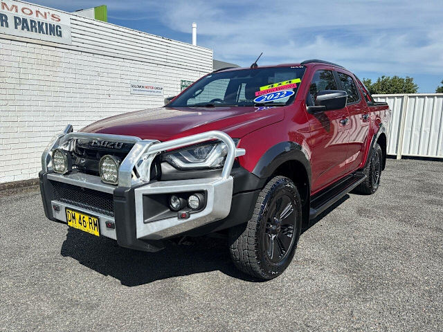 2022 Isuzu D-MAX RG1 MY22.75 X-Terrain (4x4) Magnetic Red 6 Speed Auto ...