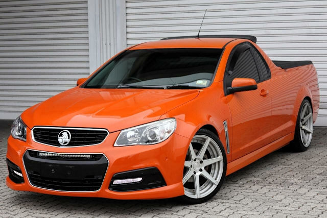 2013 Holden Ute VF MY14 SV6 Ute Orange 6 Speed Manual Utility | Cars ...