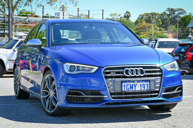 2015 Audi S3 8V MY15 Sportback S Tronic Quattro Blue 6 Speed Sports ...
