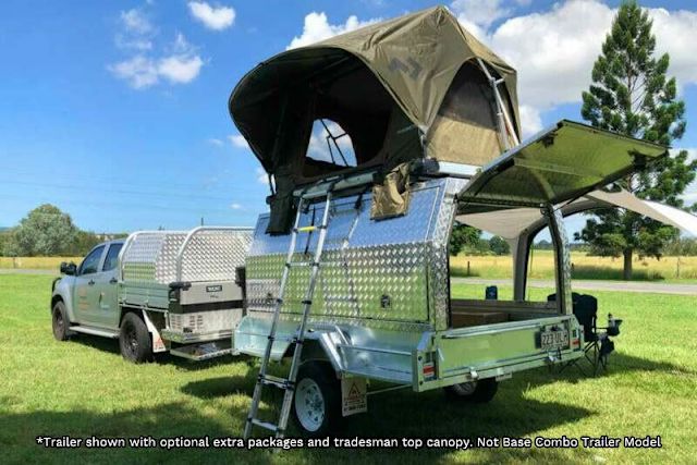 StoneGate Combo Camper Box Trailer Tradesman Trailer For Sale | Camper ...