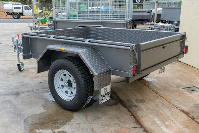 2024 Basic Trailers 7x5 single axle trailer 2000kg atm | Trailers ...