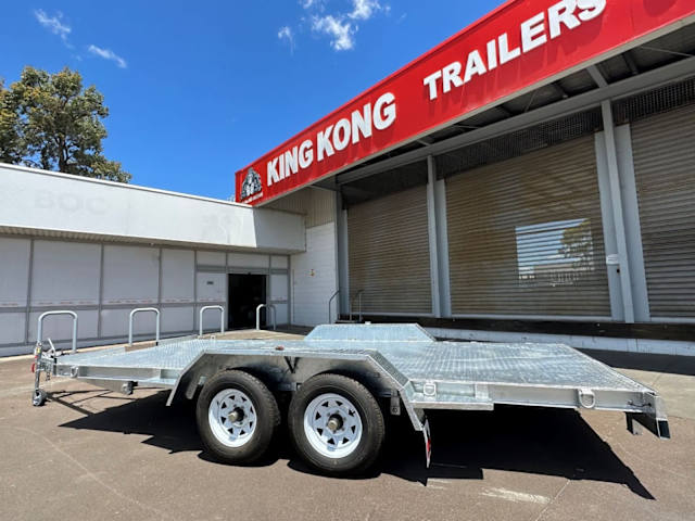 16.4 X 6.6 Tandem Axle Hot Dip Galvanised Car Trailer 3500KG ATM ...