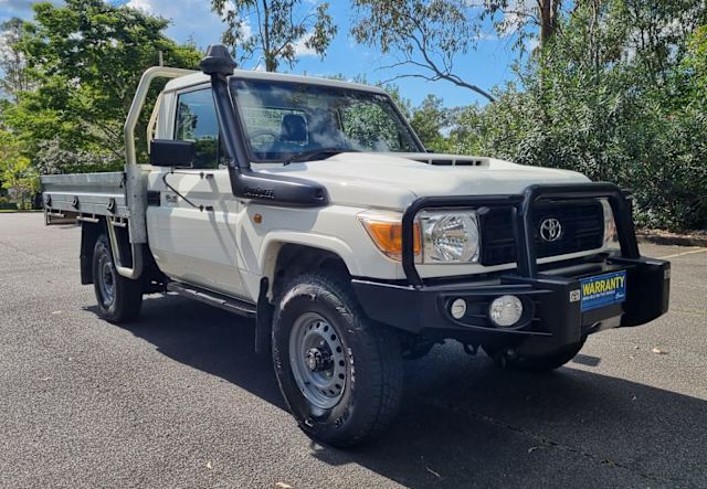 2019 TOYOTA LANDCRUISER VDJ79 S/CAB 4.5L V8 TURBO DIESEL 4X4 MANUAL UTE ...