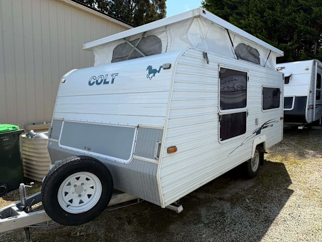 2001 Colt Rear Door Poptop - Isl Dbl Bed - Light to Tow | Caravans ...