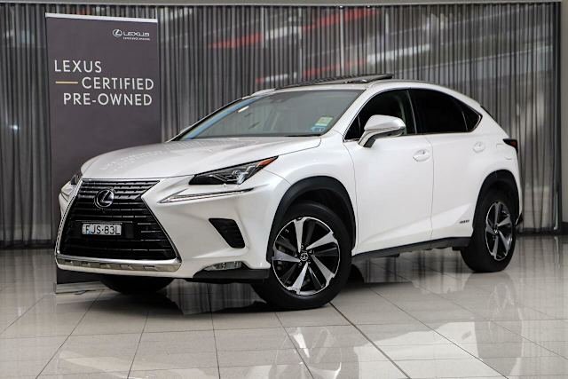 2020 Lexus NX AYZ15R NX300h E-CVT AWD Sports Luxury Sonic Quartz 6 ...