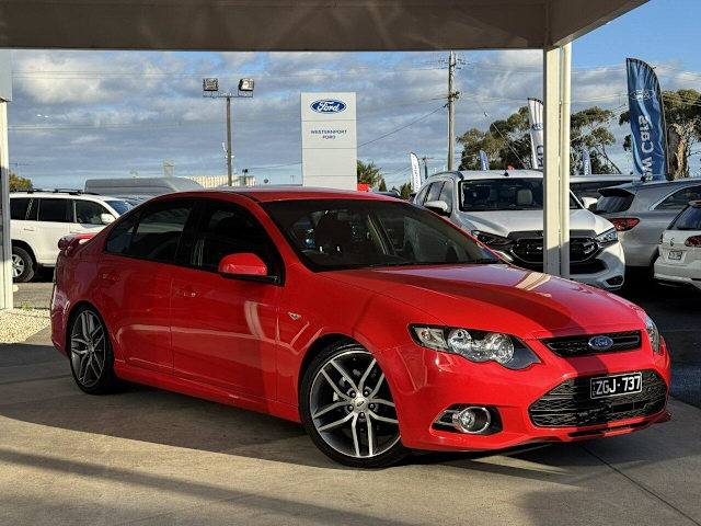 2012 Ford Falcon FG MkII XR6 EcoLPi Red 6 Speed Sports Automatic Sedan ...