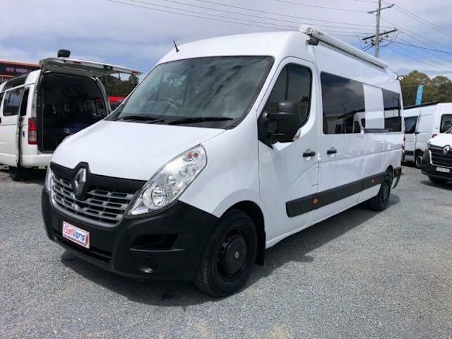 2018 X62 MY17 LWB MID (FWD) Renault Master White Van FWD | Campervans ...