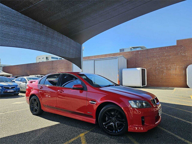 2009 Holden Commodore VE MY10 SV6 Red 6 Speed Sports Automatic Sedan ...